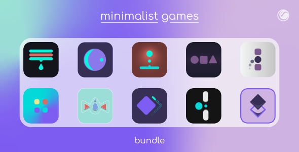 Minimalist Games Bundle 1 | HTML5 Construct Games - code.market