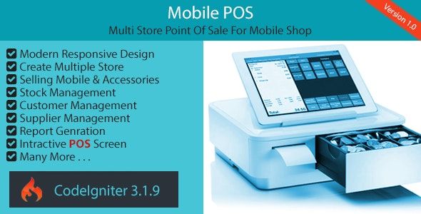 Mobile POS - Multi Store Point Of Sale for Mobile Shop - code.market