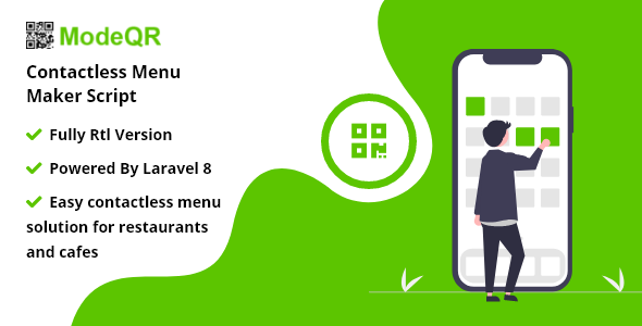ModeQR - Contactless Menu Maker Script - code.market