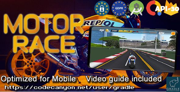 Motor Race (Admob + GDPR + Android Studio) - code.market