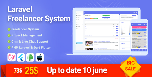 OTS - Laravel Freelancer System - Project Management & - code.market