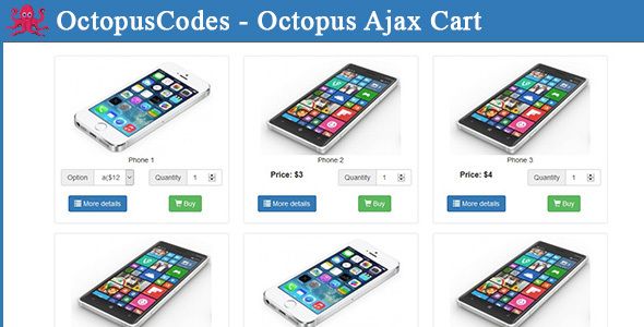 OctopusCodes - Octopus Ajax Cart - code.market