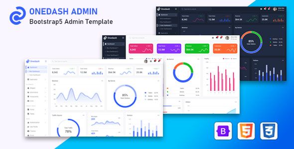 Onedash - Bootstrap 5 Admin Template - code.market