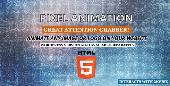 Pixel Animation HTML5 - code.market