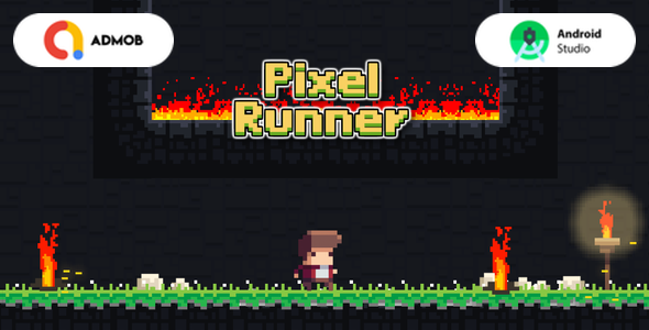 Pixel Runner ( Android Studio + Admob + Multiple - code.market