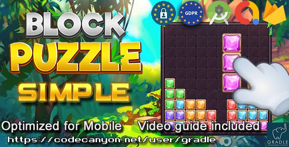 Puzzle Block Simple (Admob + GDPR + Android Studio) - code.market