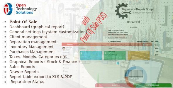 Repairer - Repair Shop Management System With Point Of Sale 3.7 - code ...