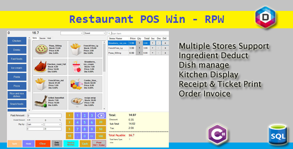 Rest POS Win - Restaurant POS Win - RPW - code.market