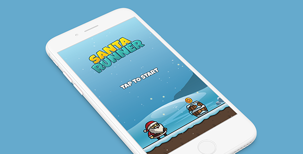 SANTA RUNNER WITH ADMOB - ANDROID STUDIO & ECLIPSE FILE - code.market