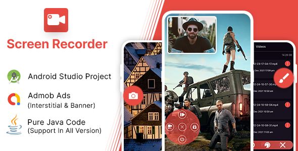 Screen Recorder - Record, Capture Video App with Admob | Android - code.market