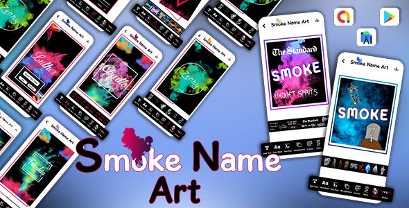 Smoke Name Art Maker - Smoke Effect - Text on Photo - - code.market