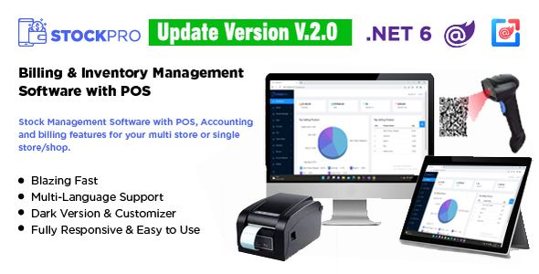 StockPro- Billing & Inventory Management with POS (SPA + PWA) - code.market