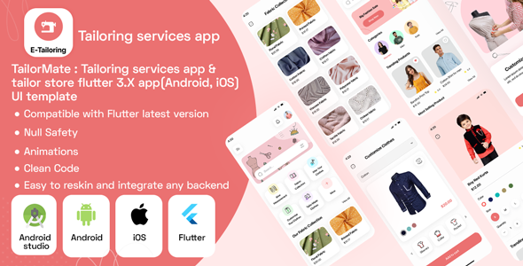 TailorMate : Tailoring services app & Tailor Store - code.market