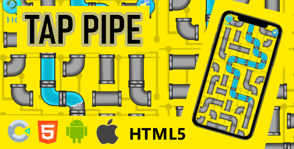 Tap Pipe - HTML5/Construct 3 Game - code.market