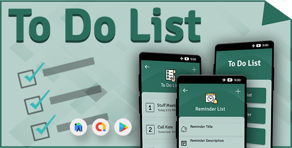 ToDo List - Daily Planner - To Do List - Schedule - code.market