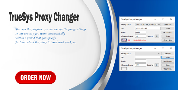 TrueSys Automatic Proxy Changer - code.market