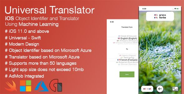 Universal Translator - iOS Object Identifier and - code.market Universal Translator - iOS Object Identifier and - code.market