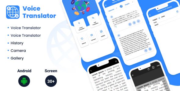 Voice Translator - All Languages Translator Free, - code.market Voice Translator - All Languages Translator Free, - code.market