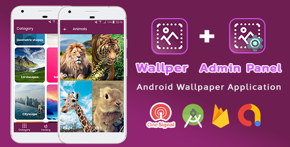Wallper - Wallpaper Android Application - code.market
