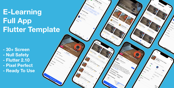 e-learning full app template / flutter online learning template - code ... e-learning full app template / flutter online learning template - code ...