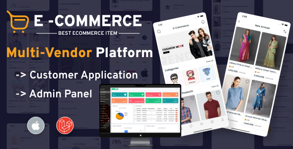eCommerce - Multi vendor ecommerce iOS App with Admin panel - code.market