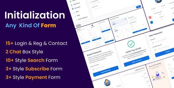 Initform Multipurpose Html Form With Authentication Codemarket
