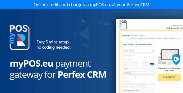myPOS Payment Gateway for Perfex - code.market