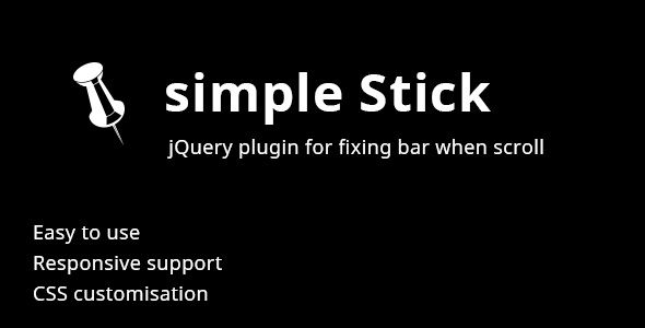simple Stick jQuery plugin - code.market