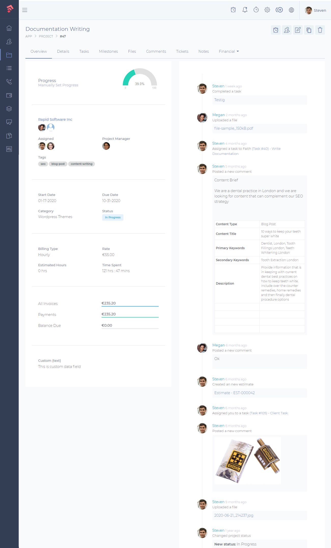 Prestige - Grow CRM Theme - code.market