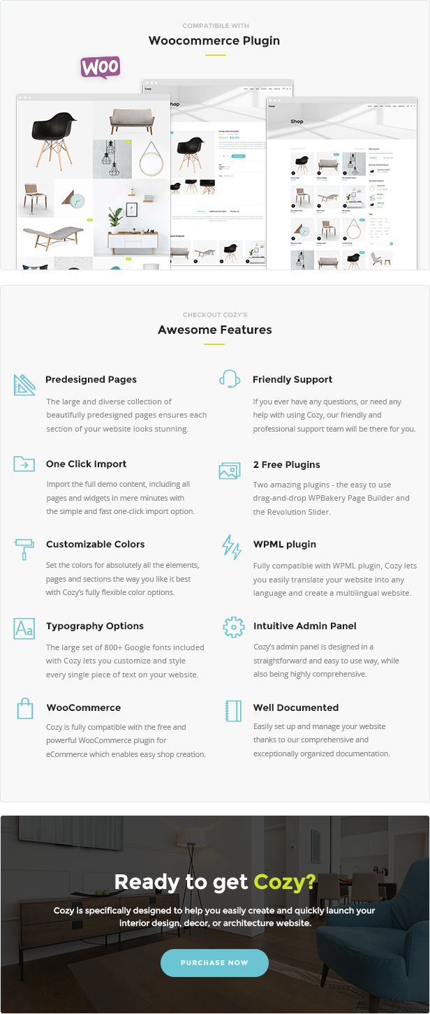 Cozy - Interior Design Theme - code.market
