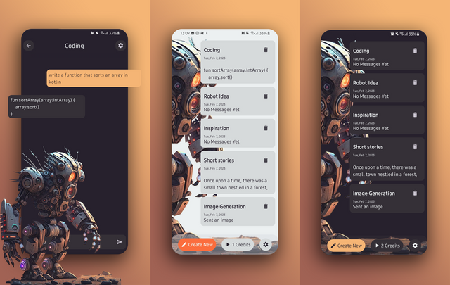 OpenAI's Dall-E and Chat-GPT App - code.market