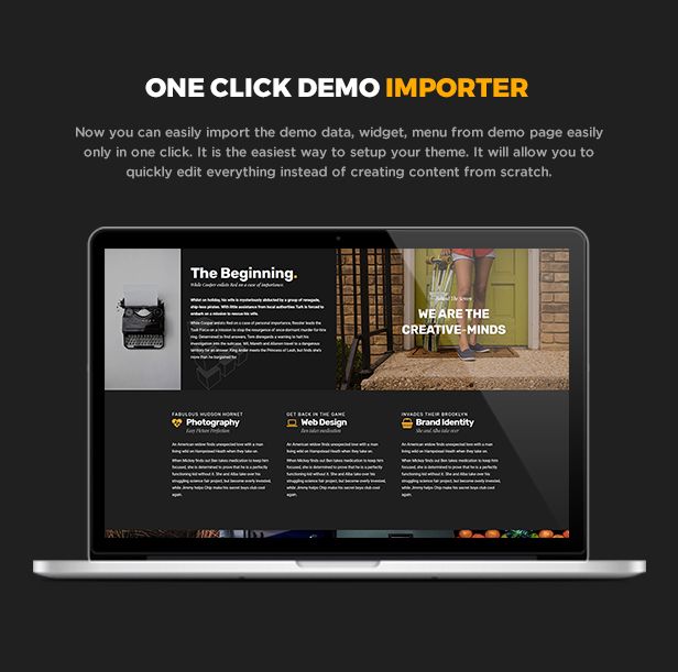 Gerlong - Responsive One & Multi Page Portfolio Theme - code.market