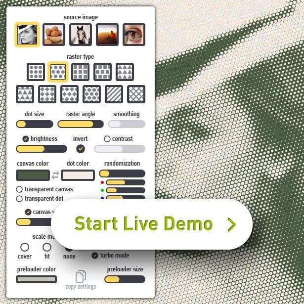 RasterPro - Halftone Image Generator - code.market