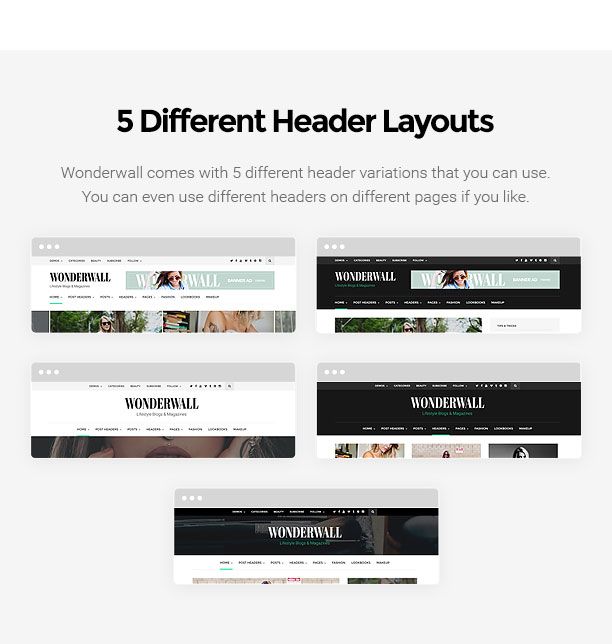 Wonderwall - Responsive Magazine Theme - code.market