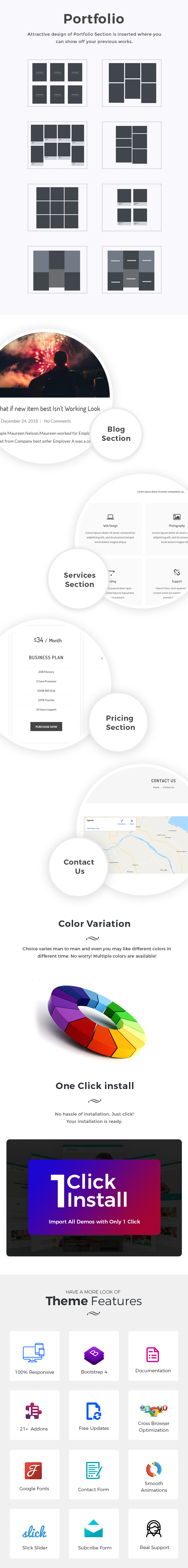 Minikini - Minimal Portfolio WordPress Theme - code.market