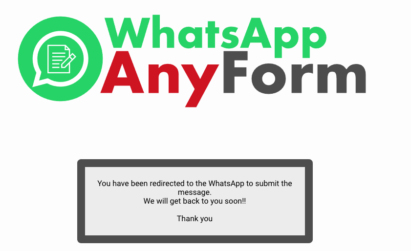 WhatsApp AnyForm - Submit Form as WhatsApp Message | - code.market WhatsApp AnyForm - Submit Form as WhatsApp Message | - code.market
