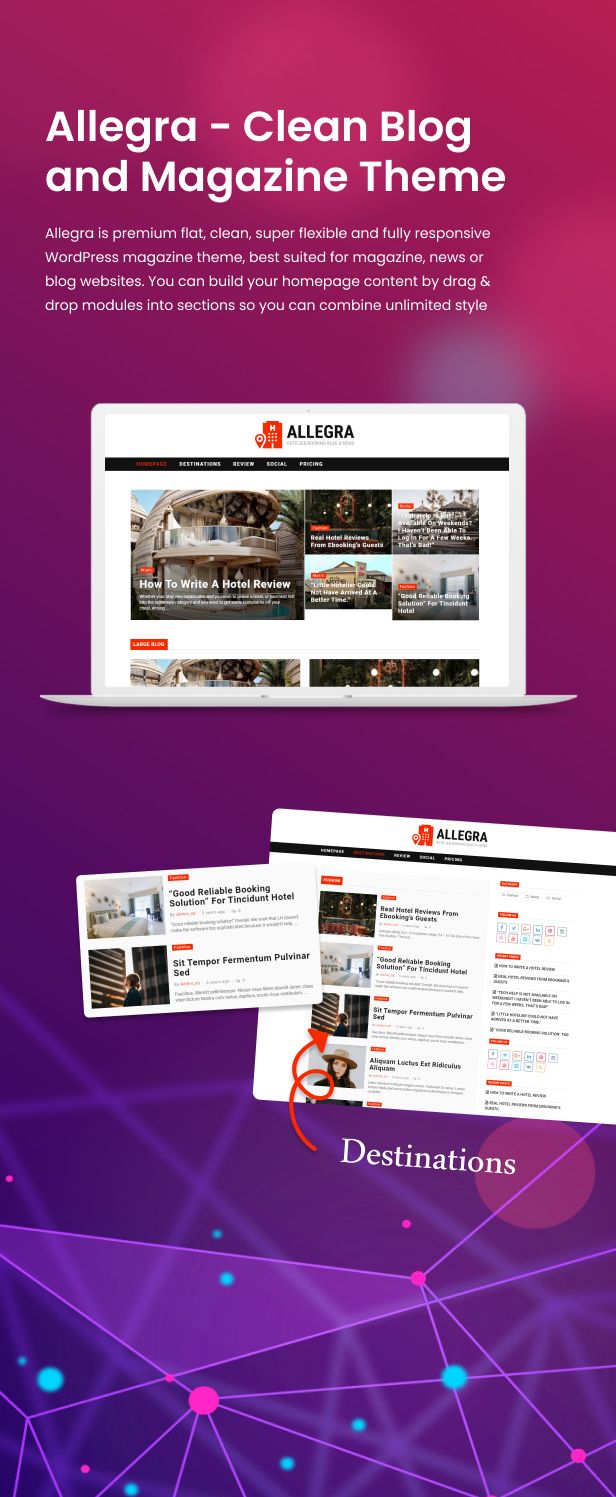 Allegra - A Multilayout Blog & Magazine Theme - code.market