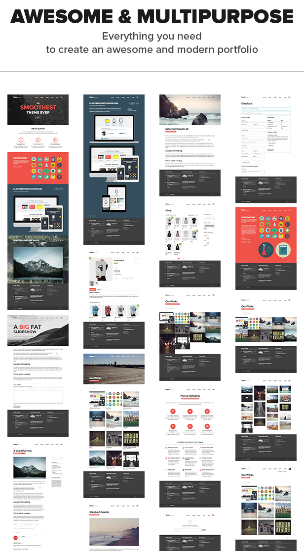 Blaine - The Multipurpose Portfolio theme - code.market