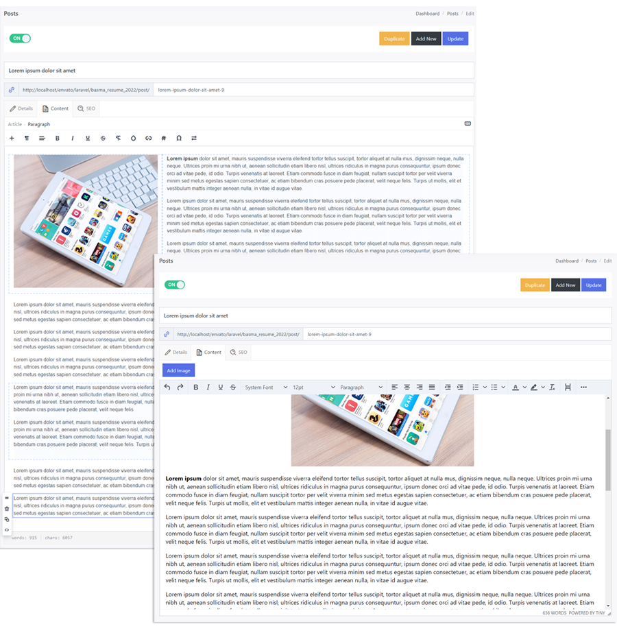 Basma - Resume / CV CMS - code.market