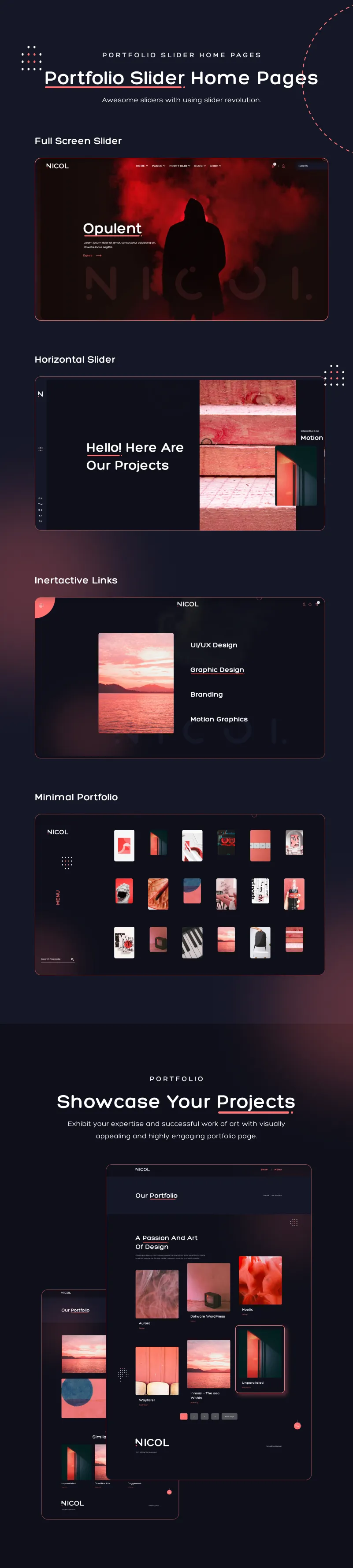 Nicol - Fiery Creative Agency WordPress Theme - code.market
