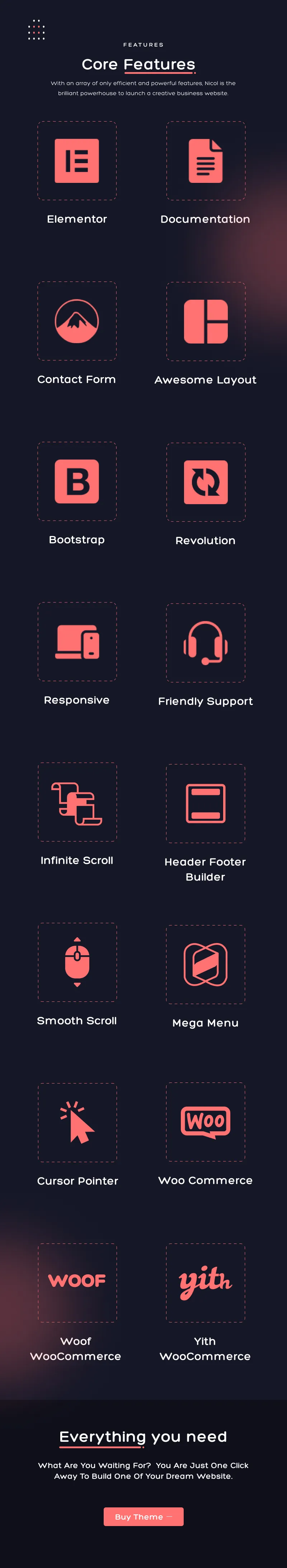 Nicol - Fiery Creative Agency WordPress Theme - code.market