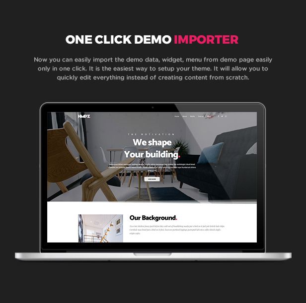 Hampoz - Responsive Interior Design & Architecture Theme - code.market