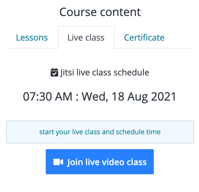 Academy Lms Jitsi Live Class Addon - code.market