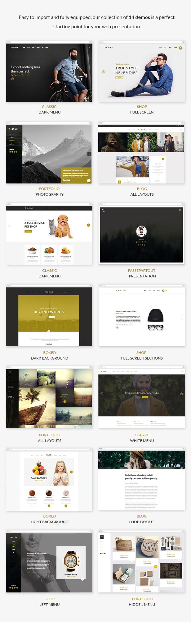 Tactile - Multipurpose Theme - code.market