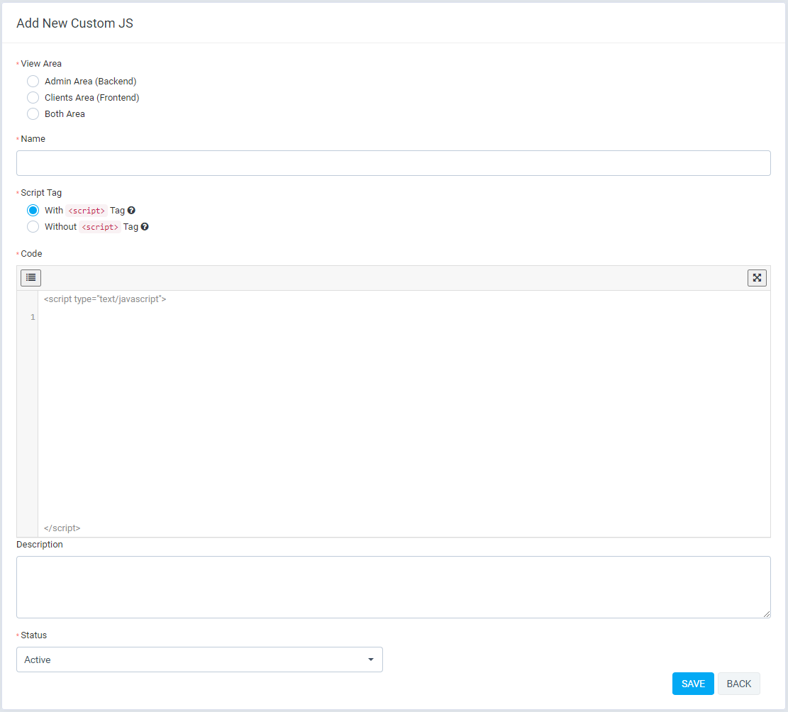 Elite Custom Js And Css Module For Perfex Crm Codemarket 5339