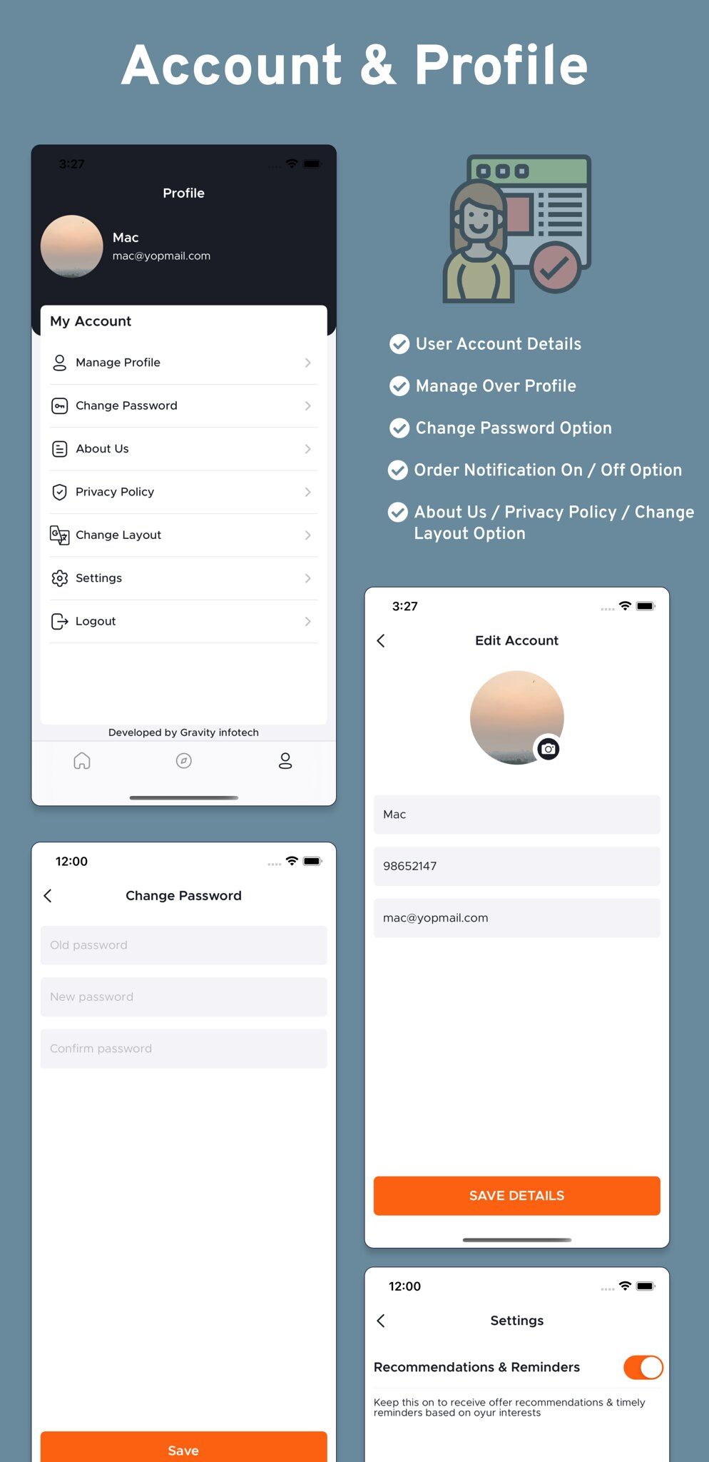 Multi-Vendor Food Delivery System - iOS Delivery Boy - code.market