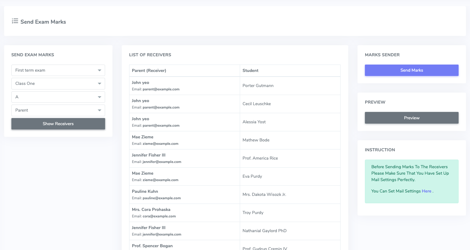 Ekattor Exam Marks Sender Addon - code.market