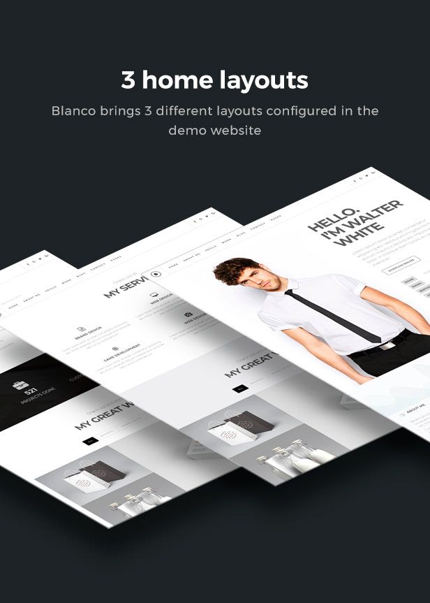 Blanco - Creative Resume & Portfolio - code.market