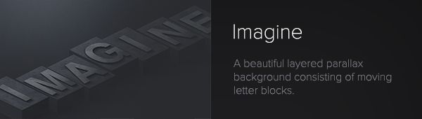 Imagine Parallax Scroll Effects And Parallax Animations Codemarket