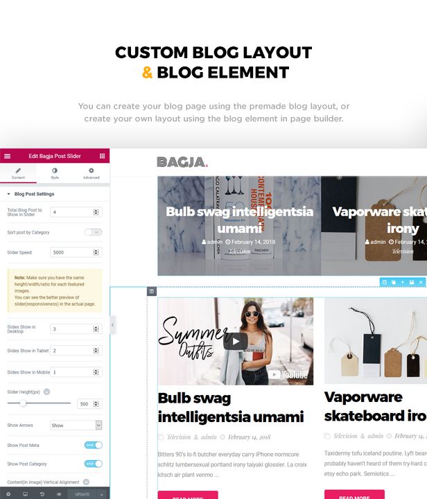 Bagja - Responsive Multi Concept & One Page Portfolio Theme - code.market